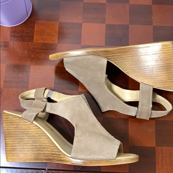 Barbara Barbieri | Shoes | Barbara Barbieri Suede Leather Wedges | Poshmark
